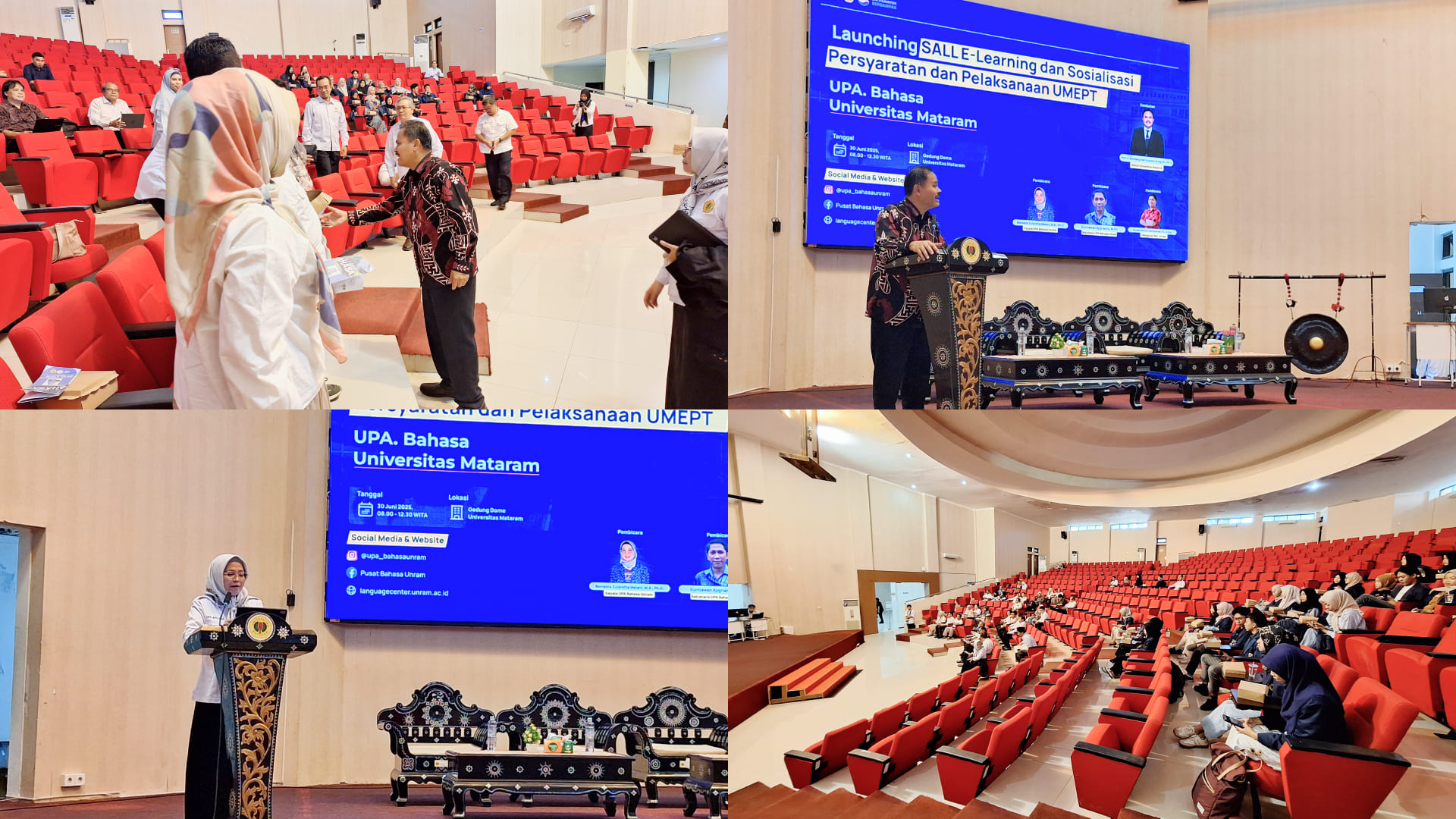 Workshop Launching SALL E-Learning & Sosialisasi Pelaksanaan UMEPT ...